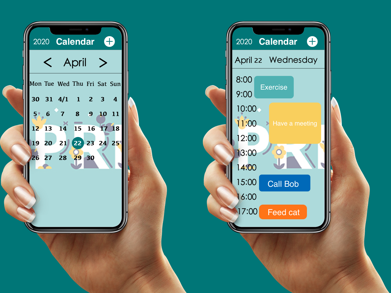 calender by Jessen Lin on Dribbble
