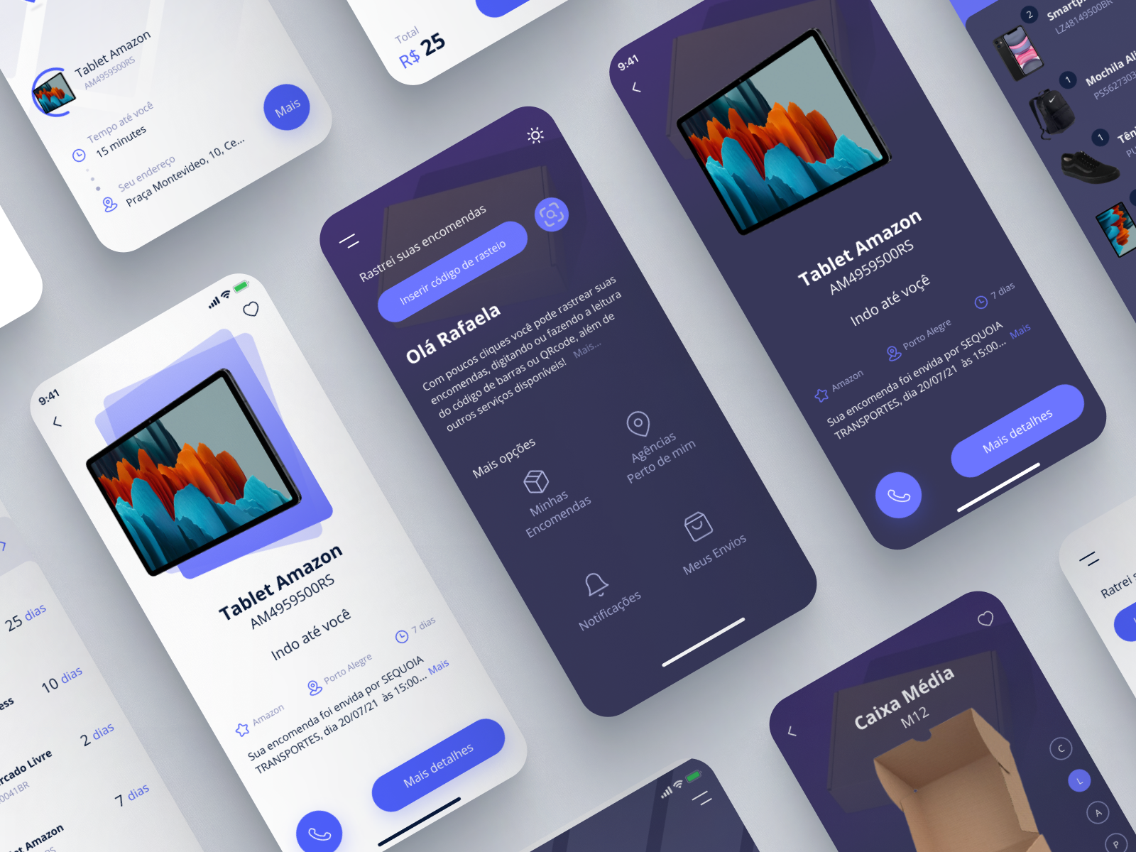 Ordering app by Kaique Samora on Dribbble