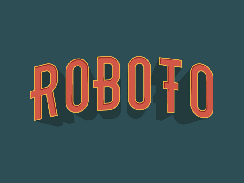 Roboto by Erwin van Waardenburg on Dribbble