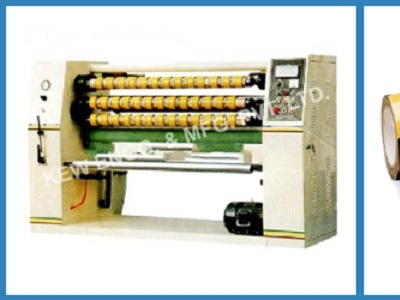 Self Adhesive Tape Slitting Rewinding Machine by Slitter Rewinder on ...