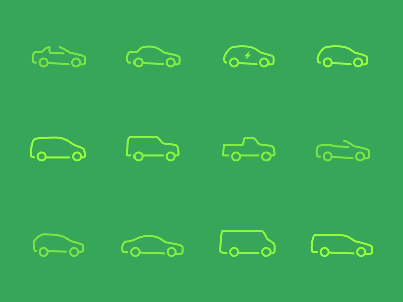 Car Body Type Icon by LORN on Dribbble