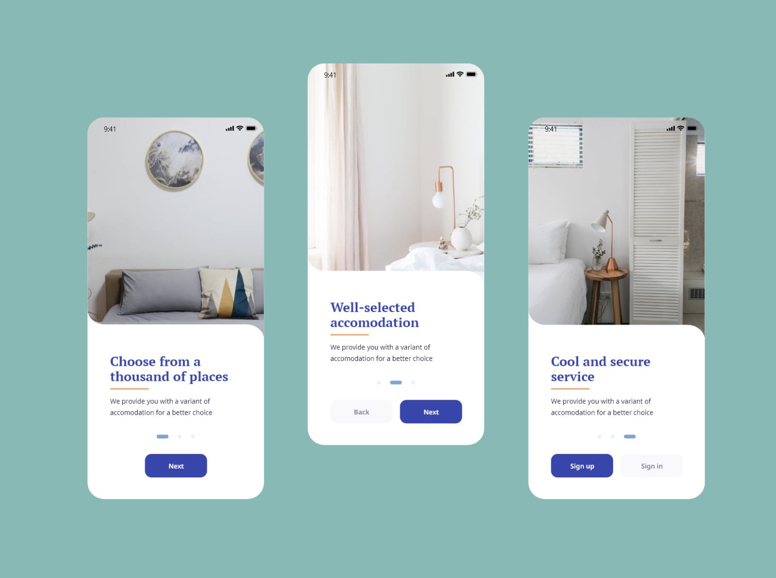 Rentee App Demo Screens by BaSit Ali on Dribbble
