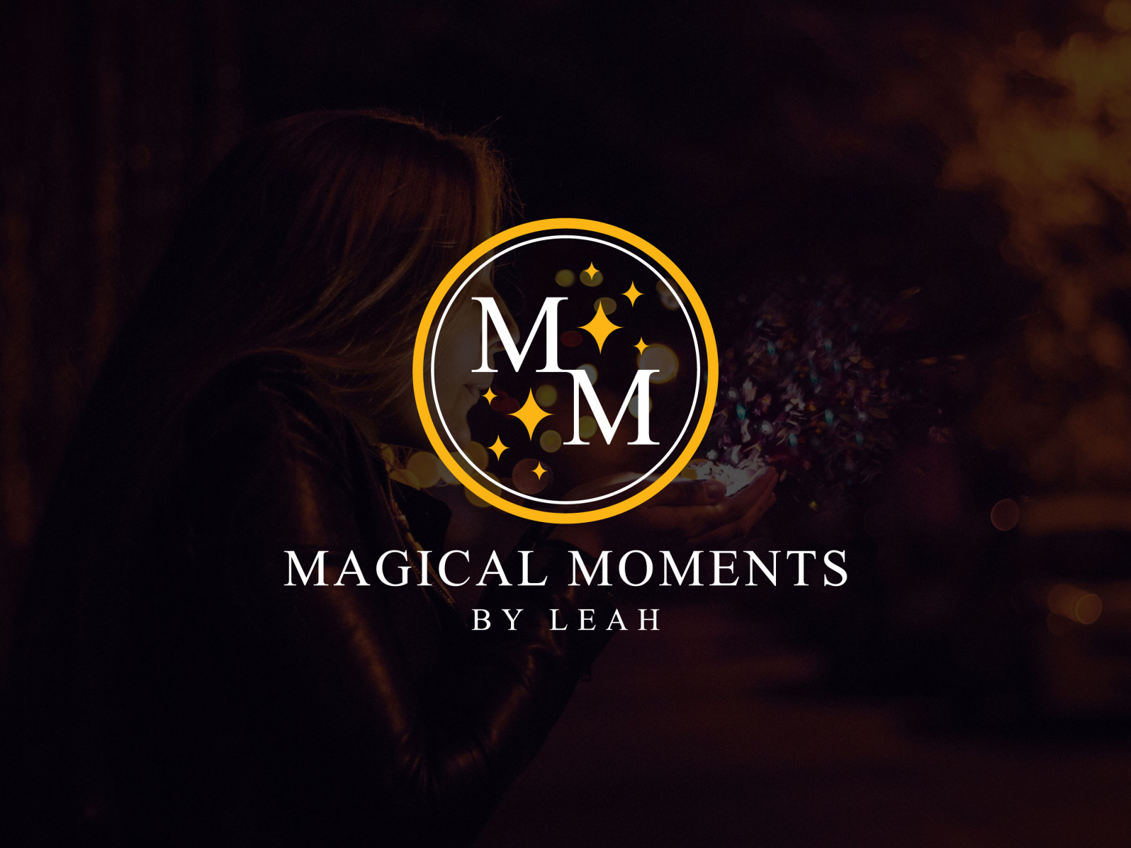 Magical Moments by Leah Logo Design by Usama Zia on Dribbble