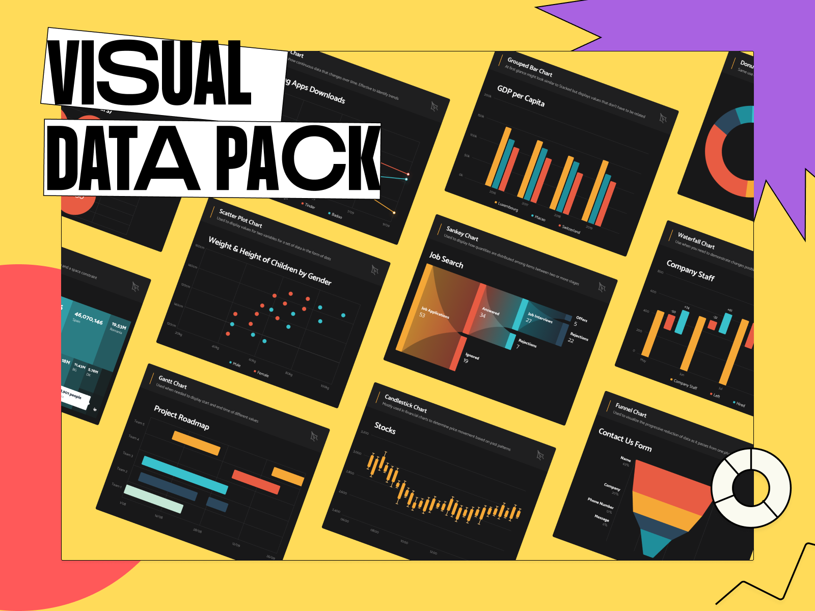 Visual Data Pack from thePenTool Team by thePenTool.co — Design Assets ...