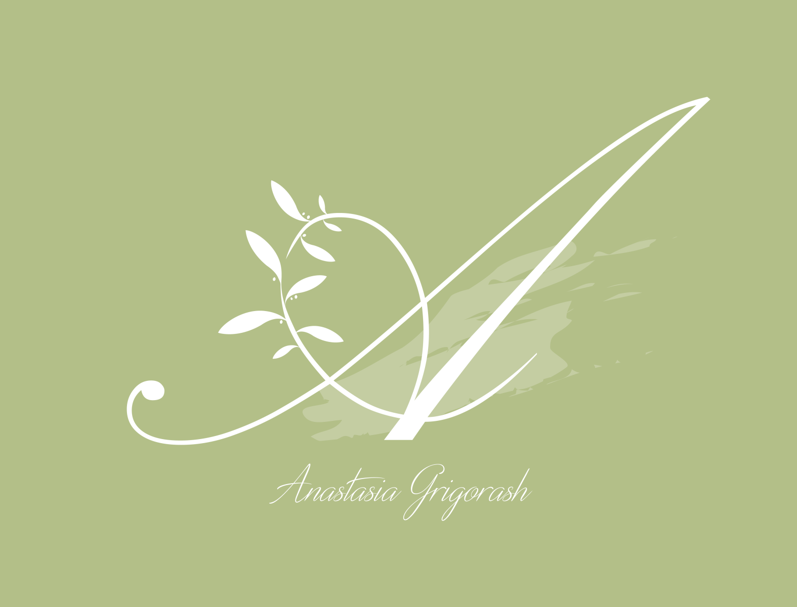 Letter A by Anastacia Grigorash on Dribbble