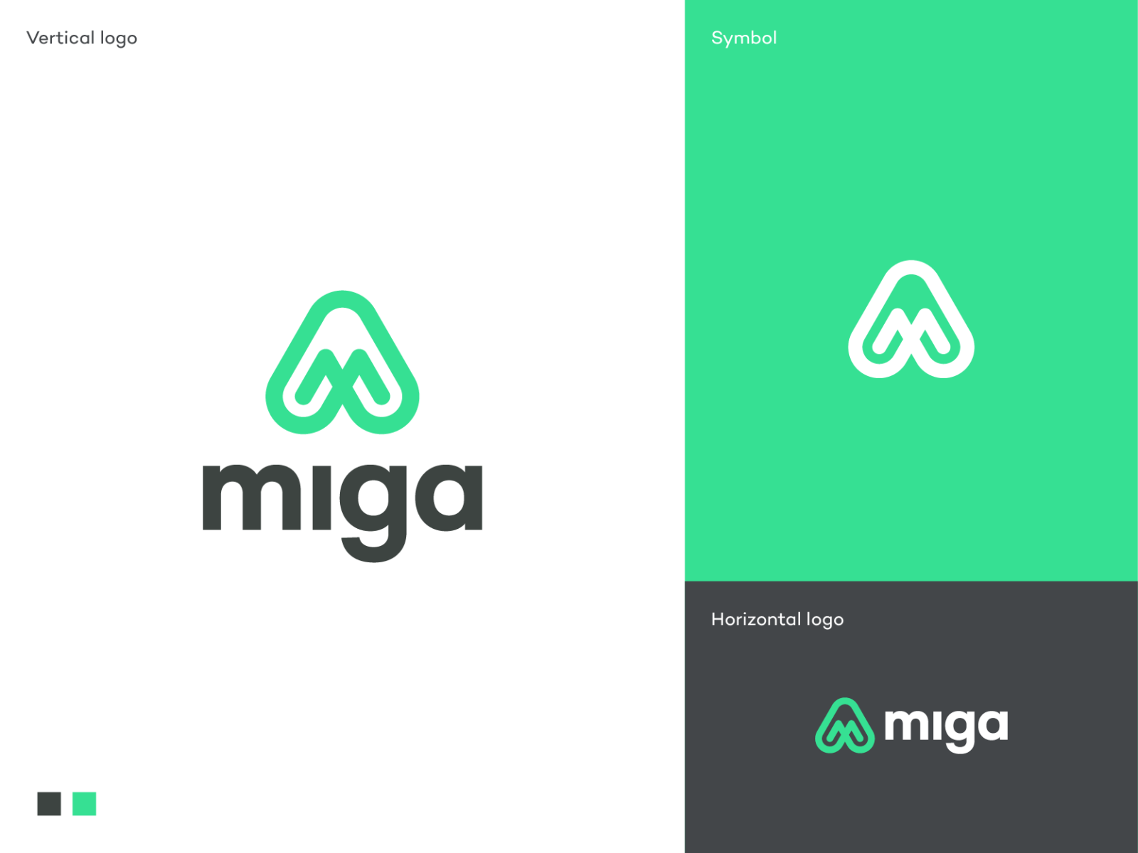 Miga logo by Slavisa Dujkovic | logo on Dribbble