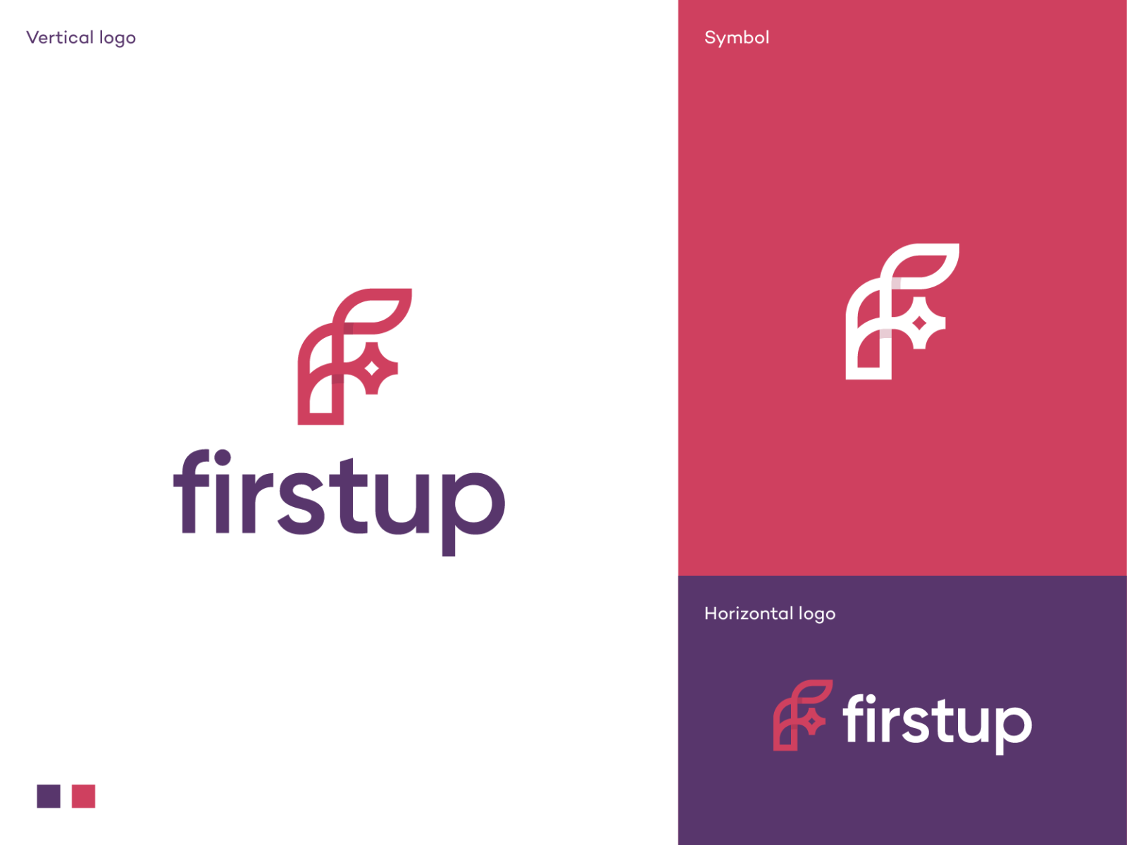 FirstUp unused logo proposal by Slavisa Dujkovic | logo on Dribbble