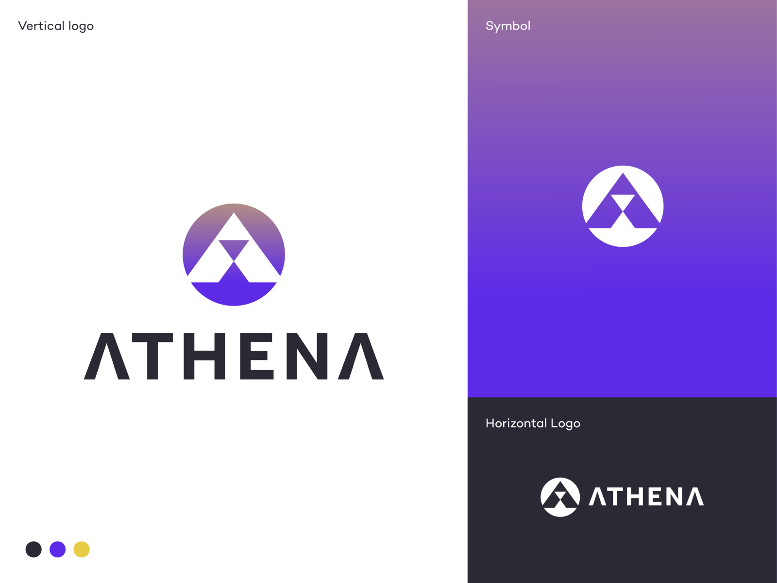 Athena unused logo design by Slavisa Dujkovic | logo on Dribbble
