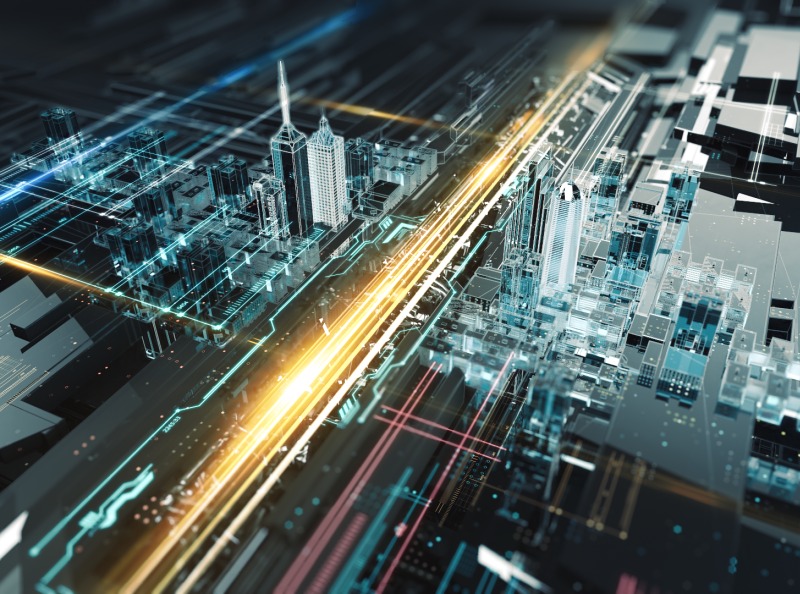 The city by 333_PIX Studio on Dribbble