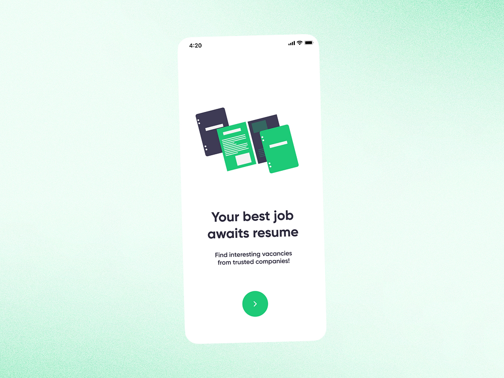 Job Search Platform: animation by Ronas IT | UI/UX Team on Dribbble