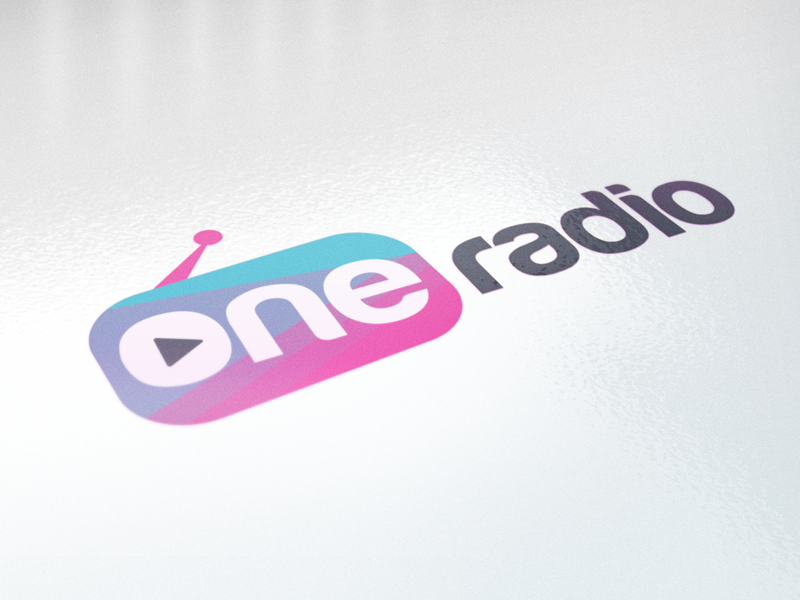 One Radio Logo by Adrian Chiran on Dribbble