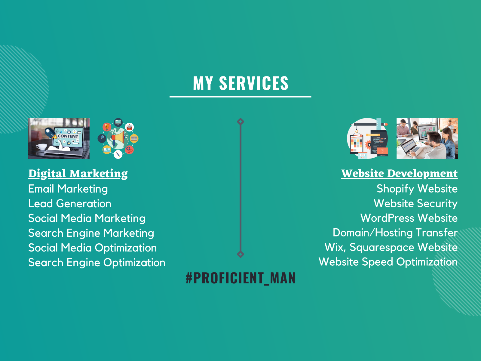 Proficient Man Services by Sabbir Hossain on Dribbble