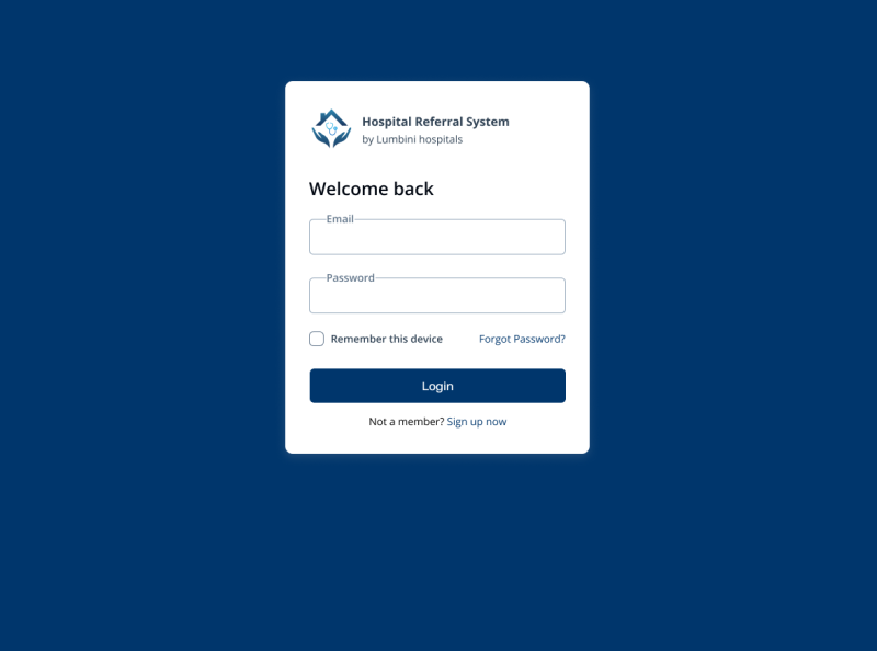 Easy Hospital Login by Suzen Shrestha on Dribbble