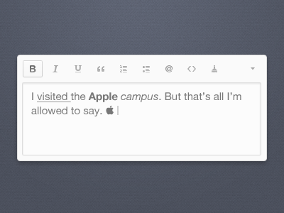 Text Editor by Shek Xiang on Dribbble