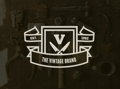 logo by vintage studio on Dribbble