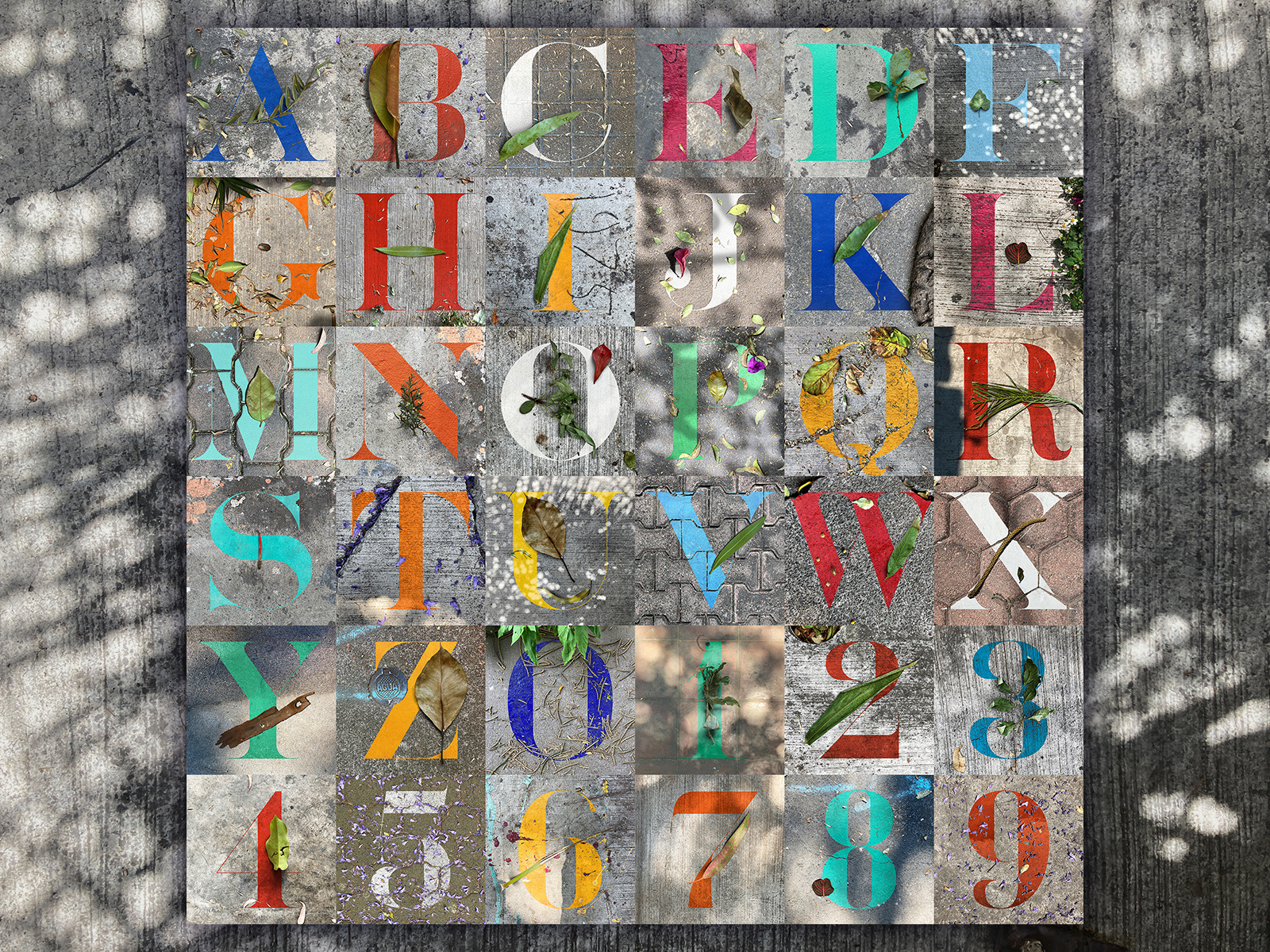 36 Days of Type - All! by Ignacio Osorio on Dribbble