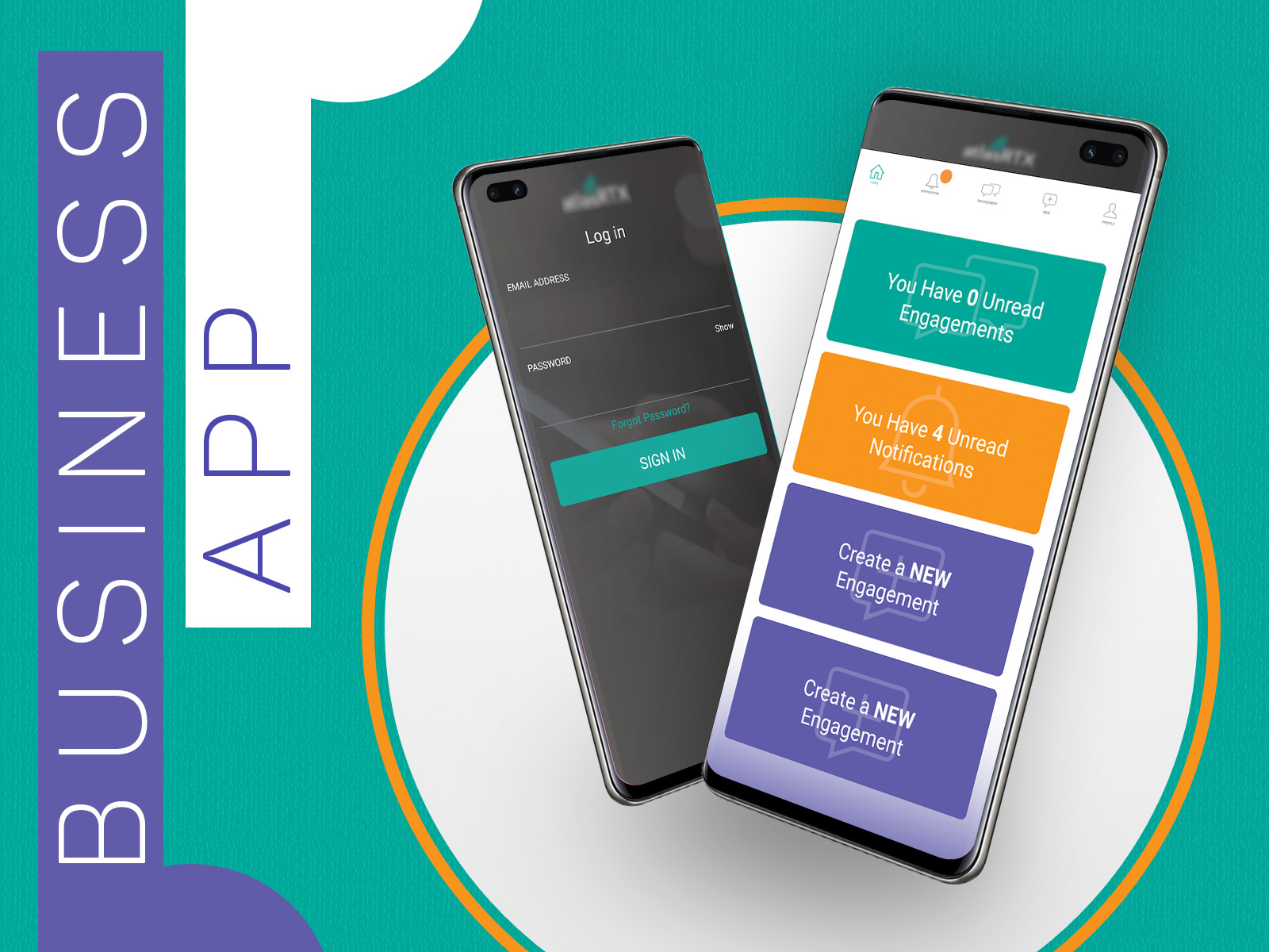 Business app by Neha for The One Technologies on Dribbble