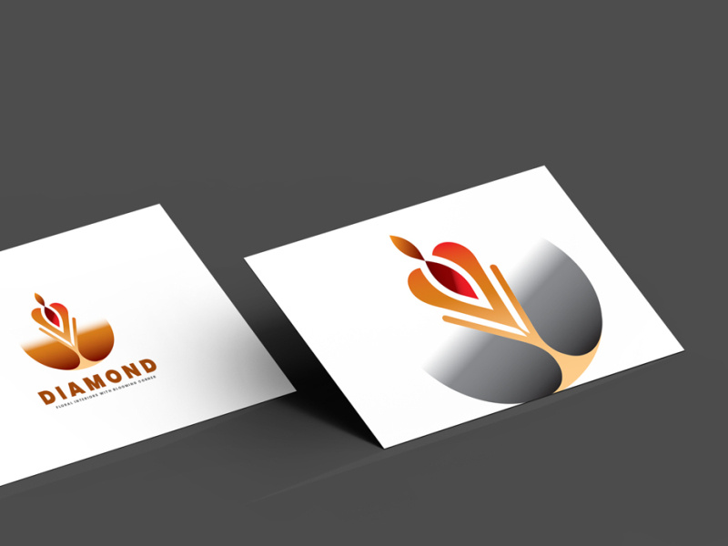 Royal Diamond Logo by Musa Touhid (Design Monsoon) on Dribbble