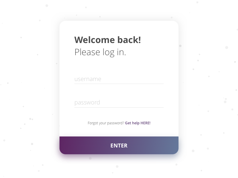 Cluster - Angle of view at login window by Roman Antes on Dribbble