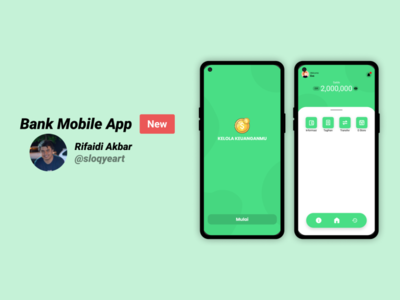 Bank Mobile App UI UX by sloqyeart on Dribbble