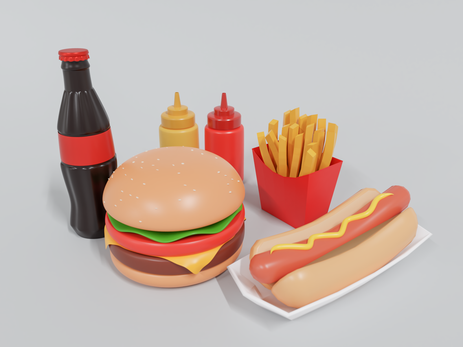 Odamam 3D Illustration Kit 🍔 by Arthur Sjorgen for Odama on Dribbble