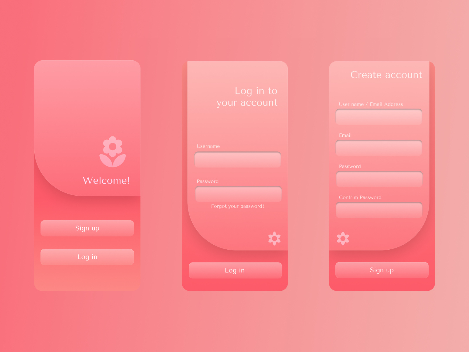 daily ui 01 sign up by Jazmyne Mills on Dribbble