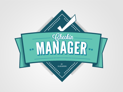 Checkin Manager Logo by Yannick De Pauw on Dribbble