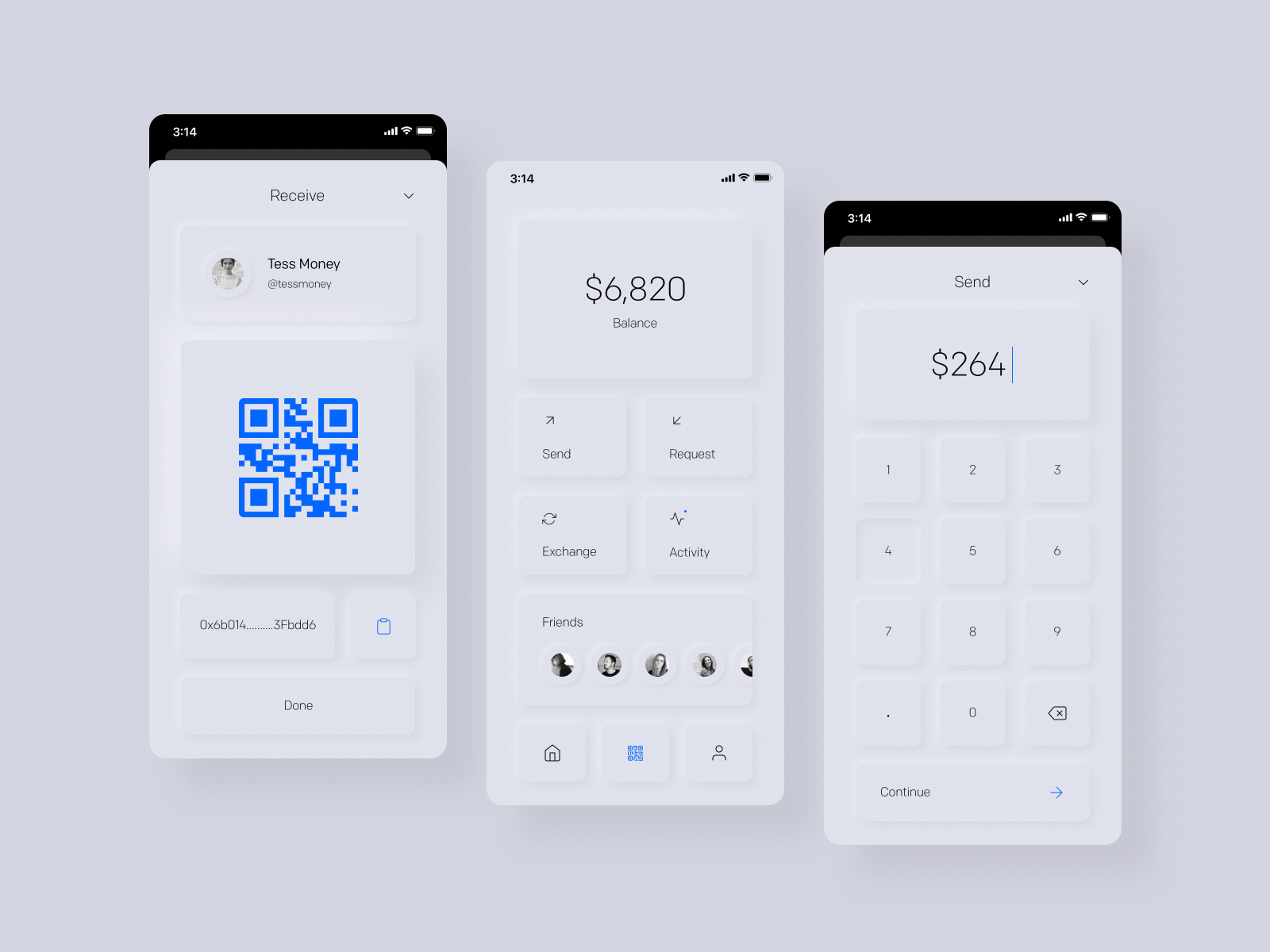 Digital Currency App by traf on Dribbble