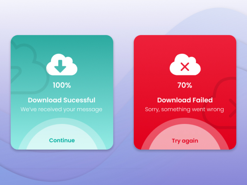 Flash Message by Firdaus Hakiki on Dribbble