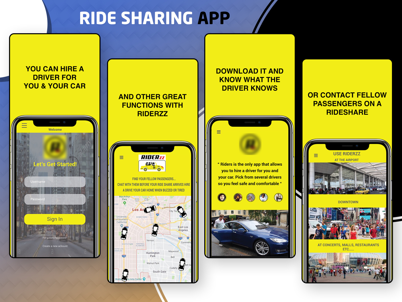 Ride Sharing App by mayank_tot for The One Technologies on Dribbble