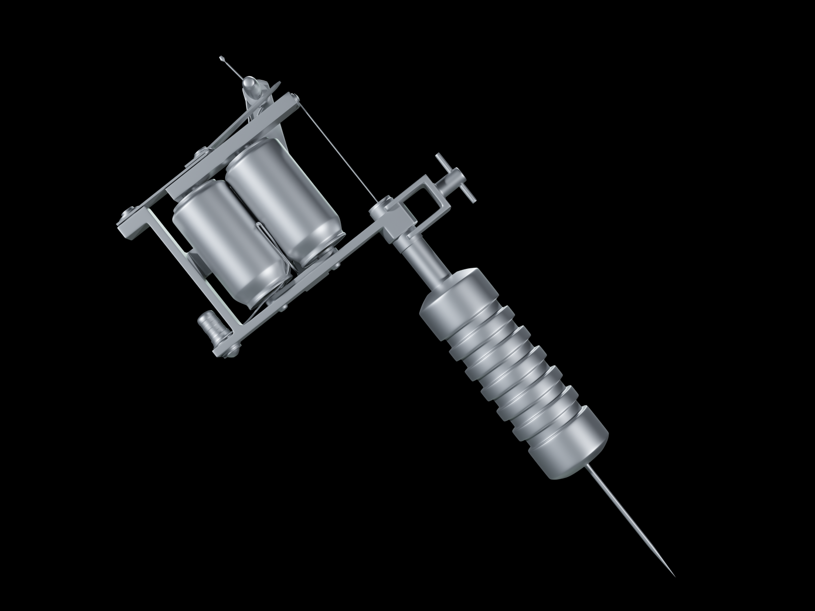 Tattoo machine by Irena on Dribbble