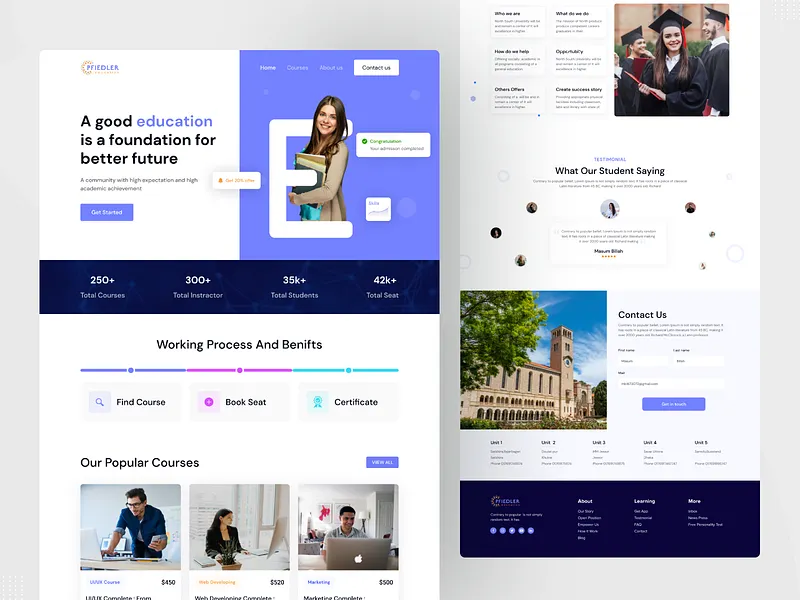 University Website designs, themes, templates and downloadable graphic ...