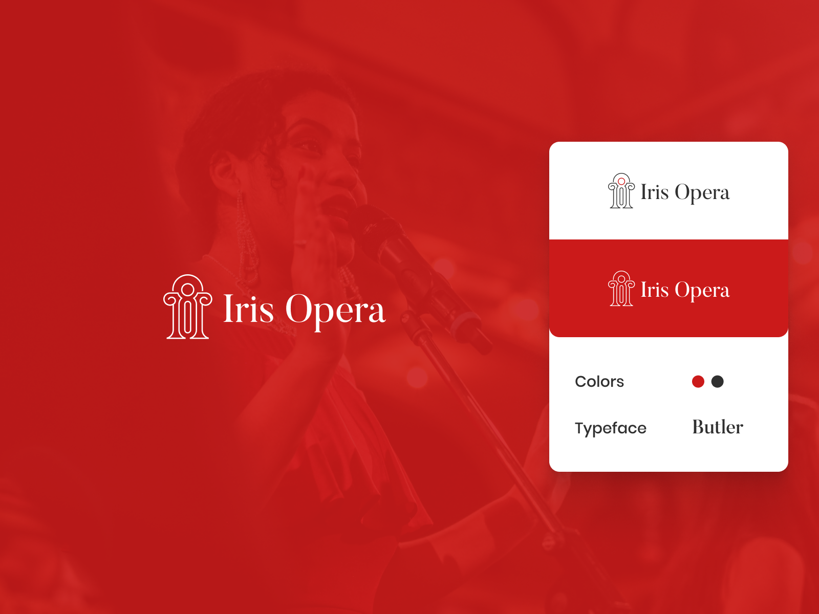 Logo Design for Iris Opera by Alpha Efficiency on Dribbble