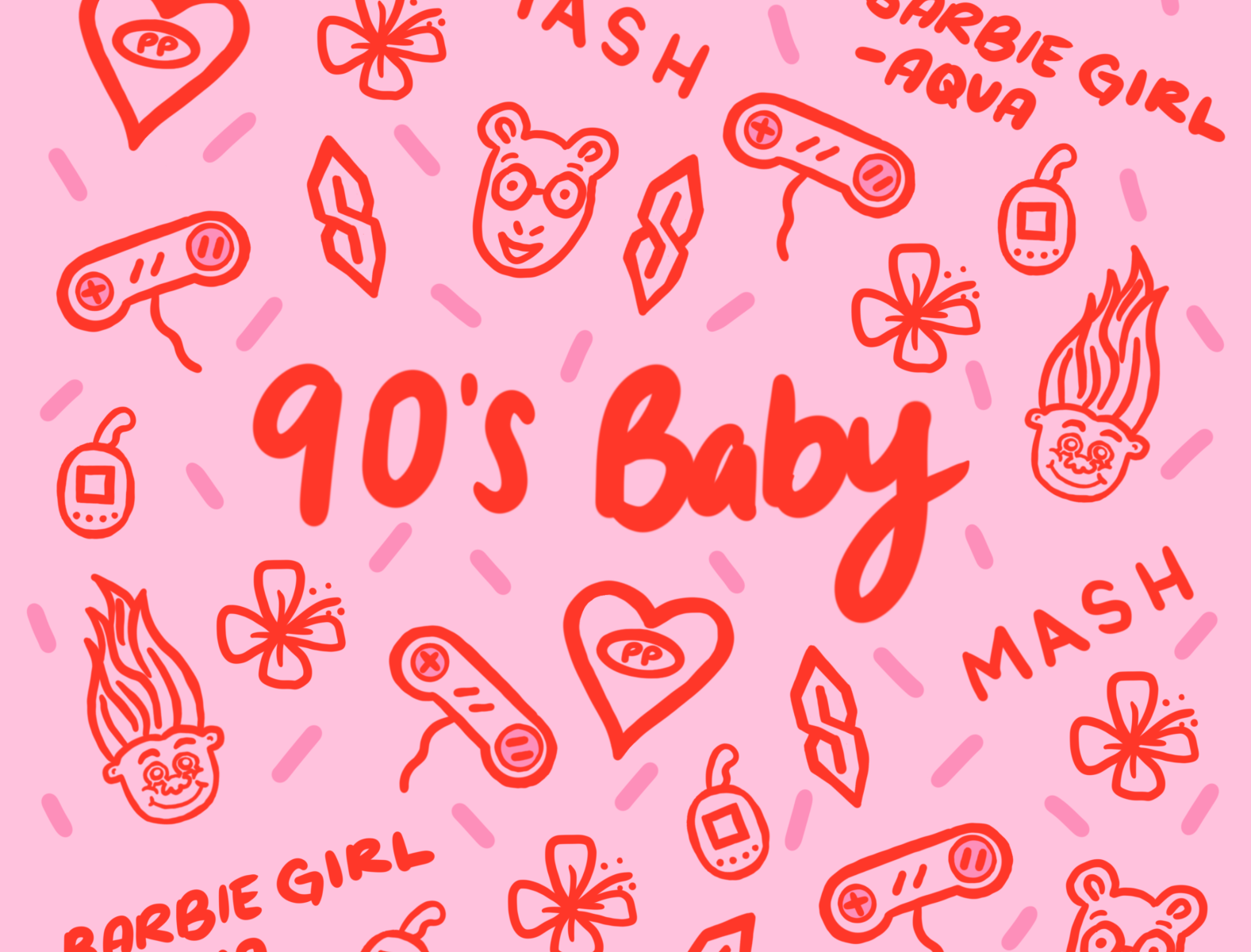 90’s Baby by Samantha McCready on Dribbble