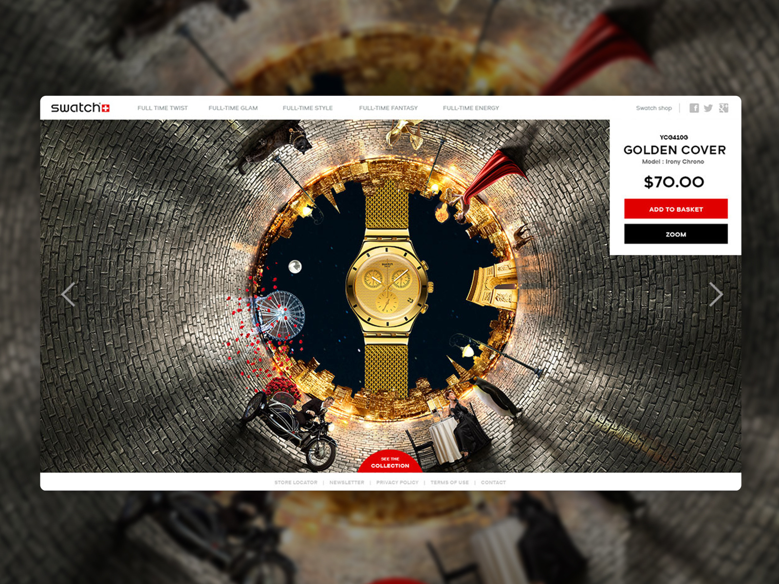 Swatch Fall/Winter Golden Cover by Alan.Drabczynski on Dribbble