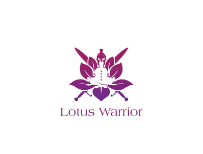 Lotus Warrior Logo Design by MD Roknuzzaman on Dribbble