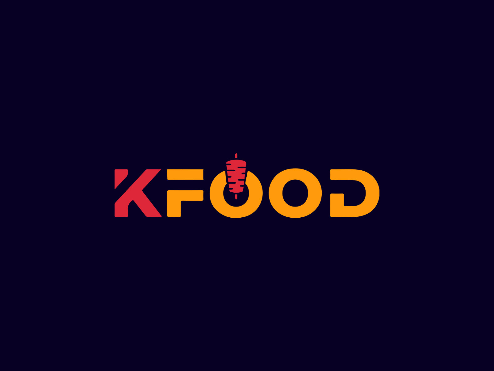 Kebab food logo creation by Jaber - Logo Designer on Dribbble