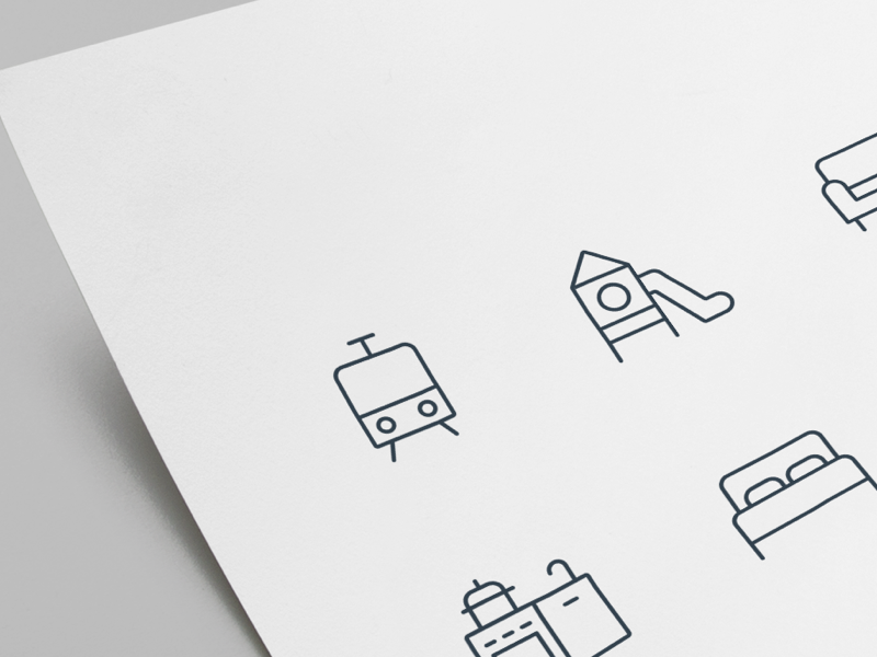 Custom Outlined Icons by Carlotta Govi on Dribbble