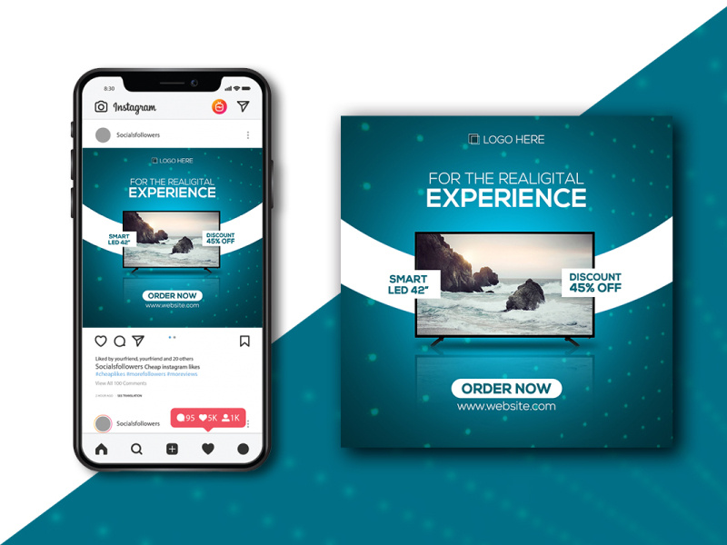 Social Media Post Design by Arman U. Oppy on Dribbble