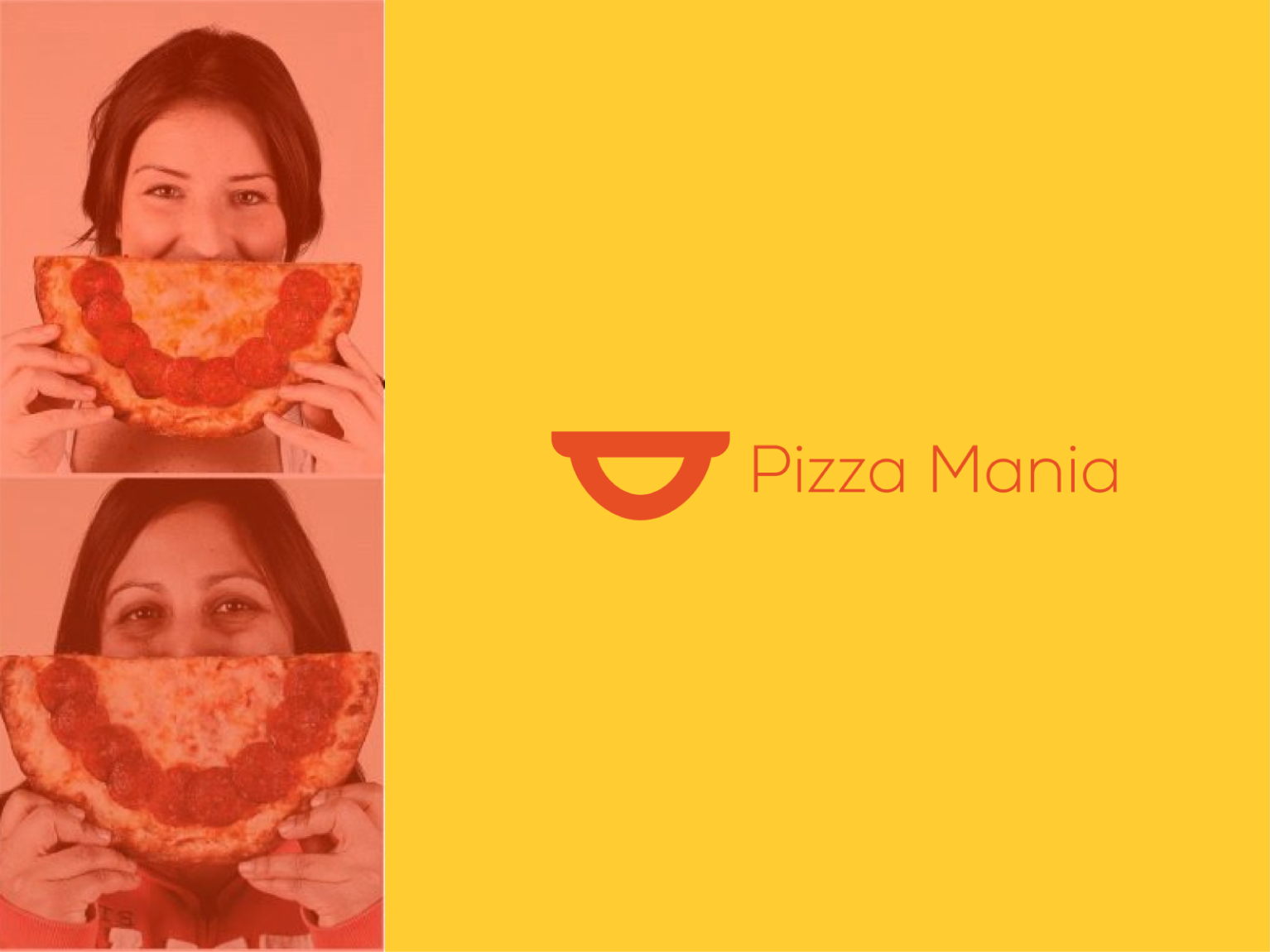 Pizza Mania Restaurant Logo by Thabet S Sultan on Dribbble