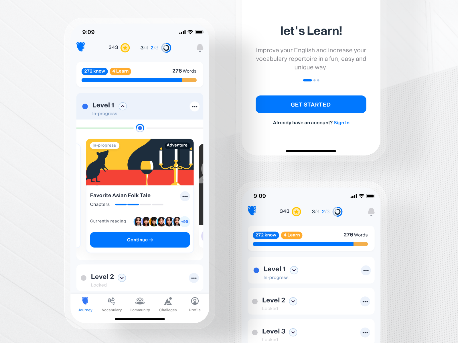 iStoria - English Learning App by Mohammed Hattab on Dribbble