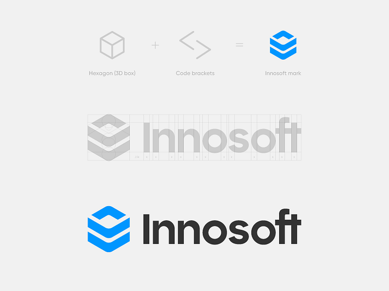 Innosoft Logo Design by Paulius Kairevicius on Dribbble