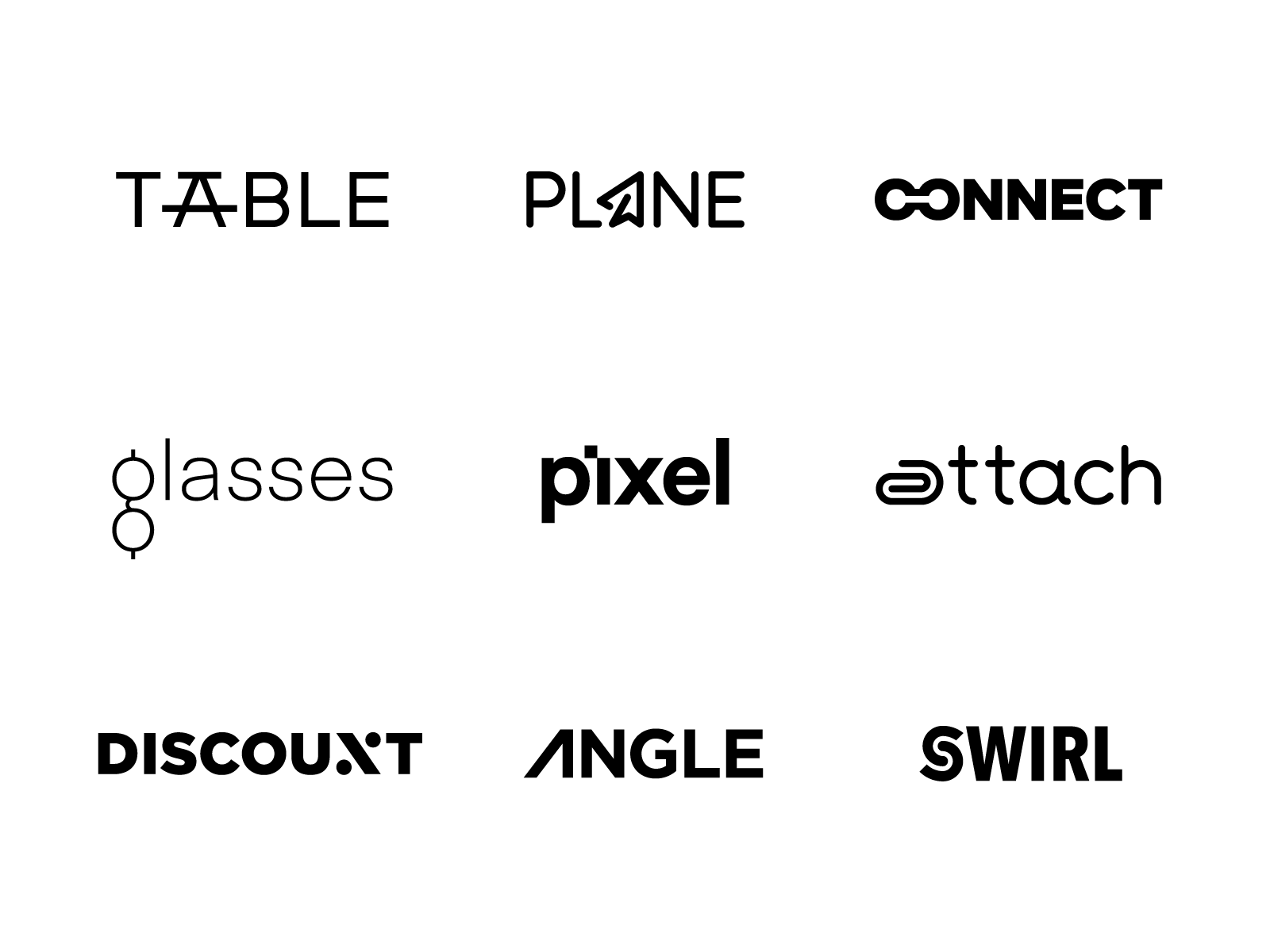 Dribbble - wordmarks.png by Paulius Kairevicius