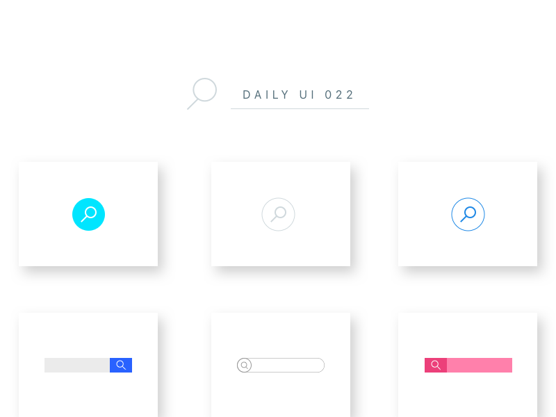 Daily UI #022: Search by Will Brennan on Dribbble