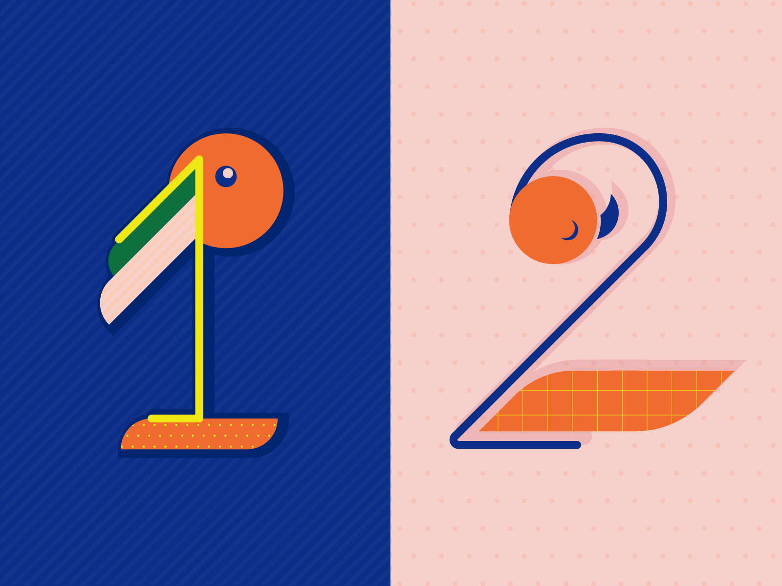 Number 1 2 By TRANG NGOC HIEN On Dribbble