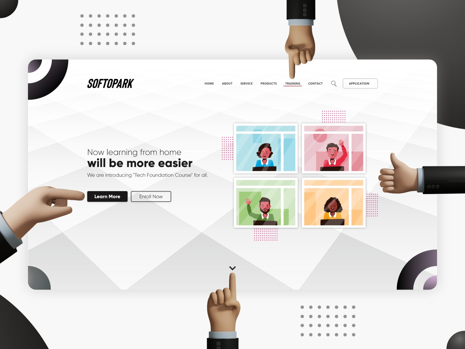 Website Landing Page | Sketch | XD | Figma by Tanvir Alam Hira on Dribbble