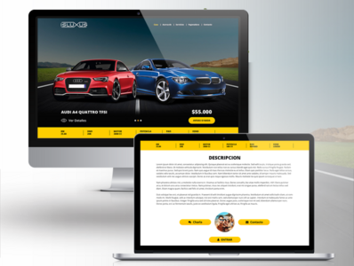 Car Website Design by Muhammad Shafiq on Dribbble