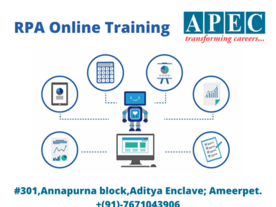 rpa online training and certification by ApecTraining on Dribbble