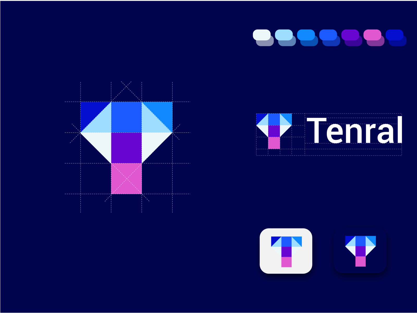 Tenral Logo And Brand Identity Design by Abu Hena Rasel on Dribbble
