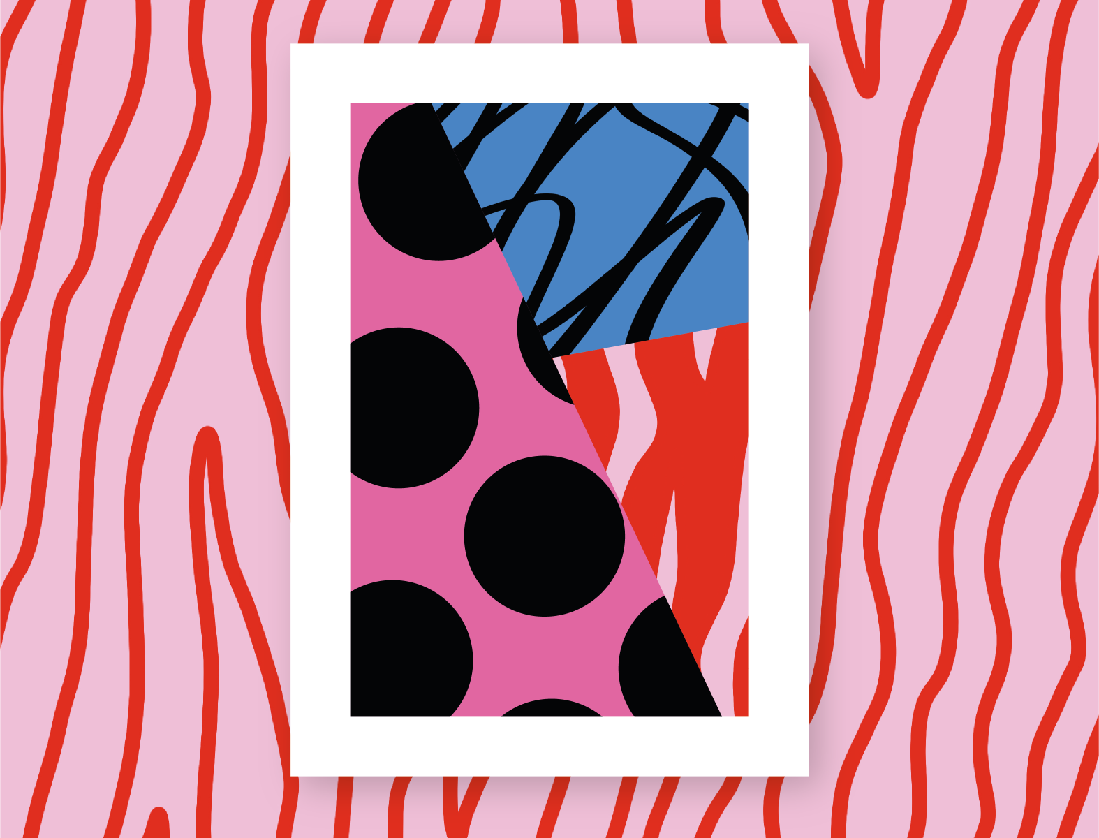 Abstract Print Design #3 by Johnny Lowe on Dribbble